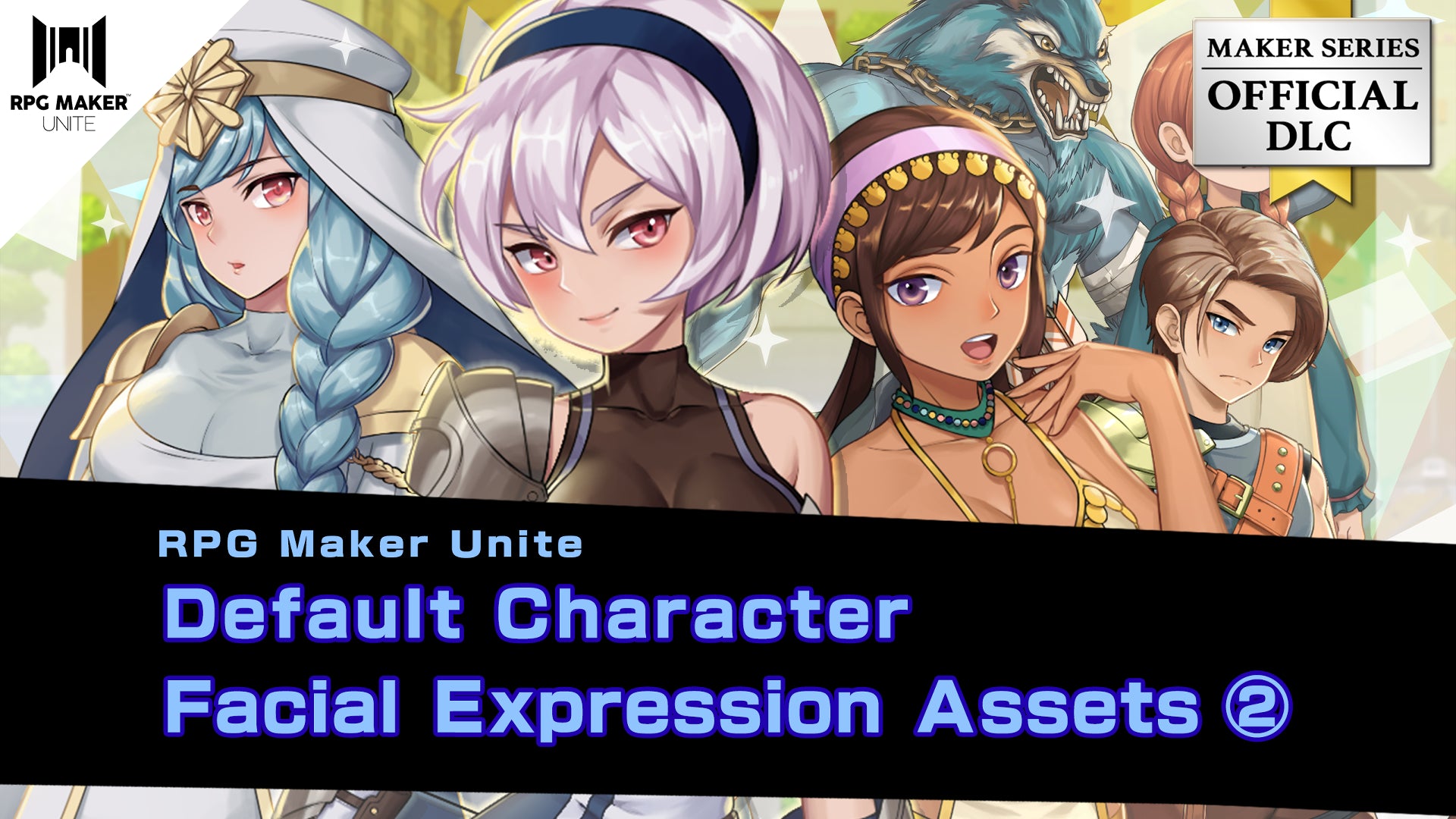 Rpg Maker Unite Default Character Facial Expression Assets2 Rpg Maker
