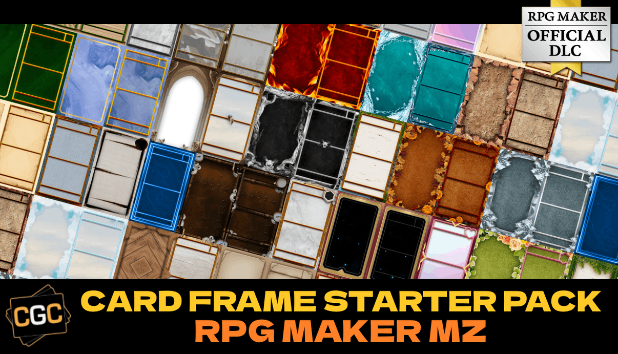 Card Frame Starter Pack - RPG Maker MZ | RPG Maker Official Store