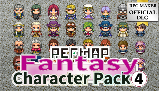 REFMAP Fantasy Character Pack 4 - RPG Maker MZ | RPG Maker Official Store