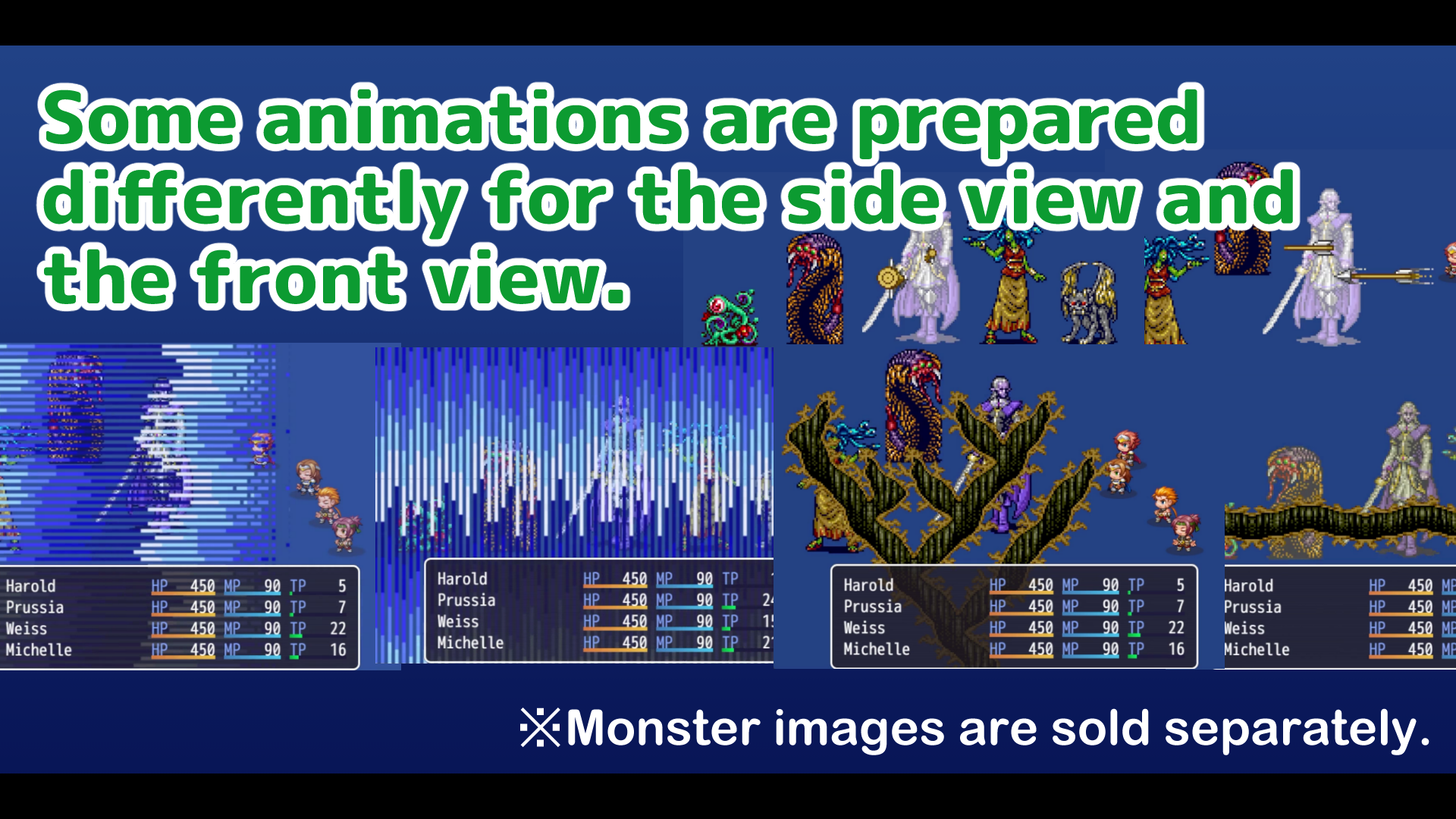 MEGA FANTASY Pixel Effect Pack - RPG Maker MZ | RPG Maker Official Store