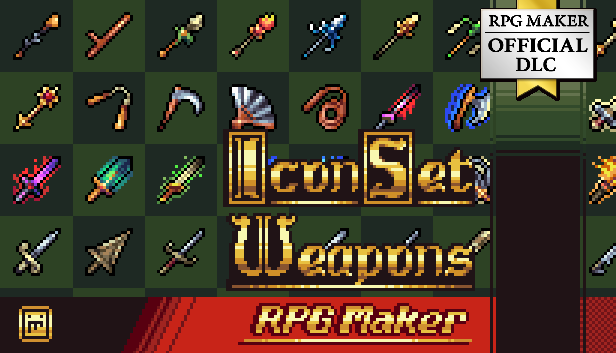 Weapons Icon Set - RPG Maker MZ | RPG Maker Official Store